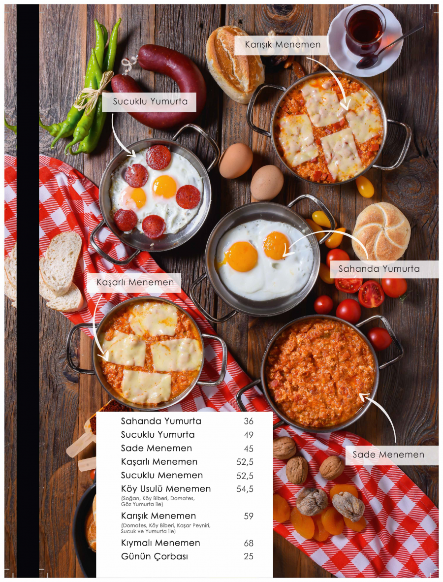 MENÜMÜZ | Alir Cafe Restaurant